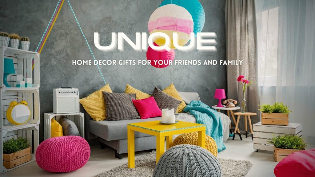 10 Unique Home Decor Gifts For Your Friends and Family • Escape Monthly